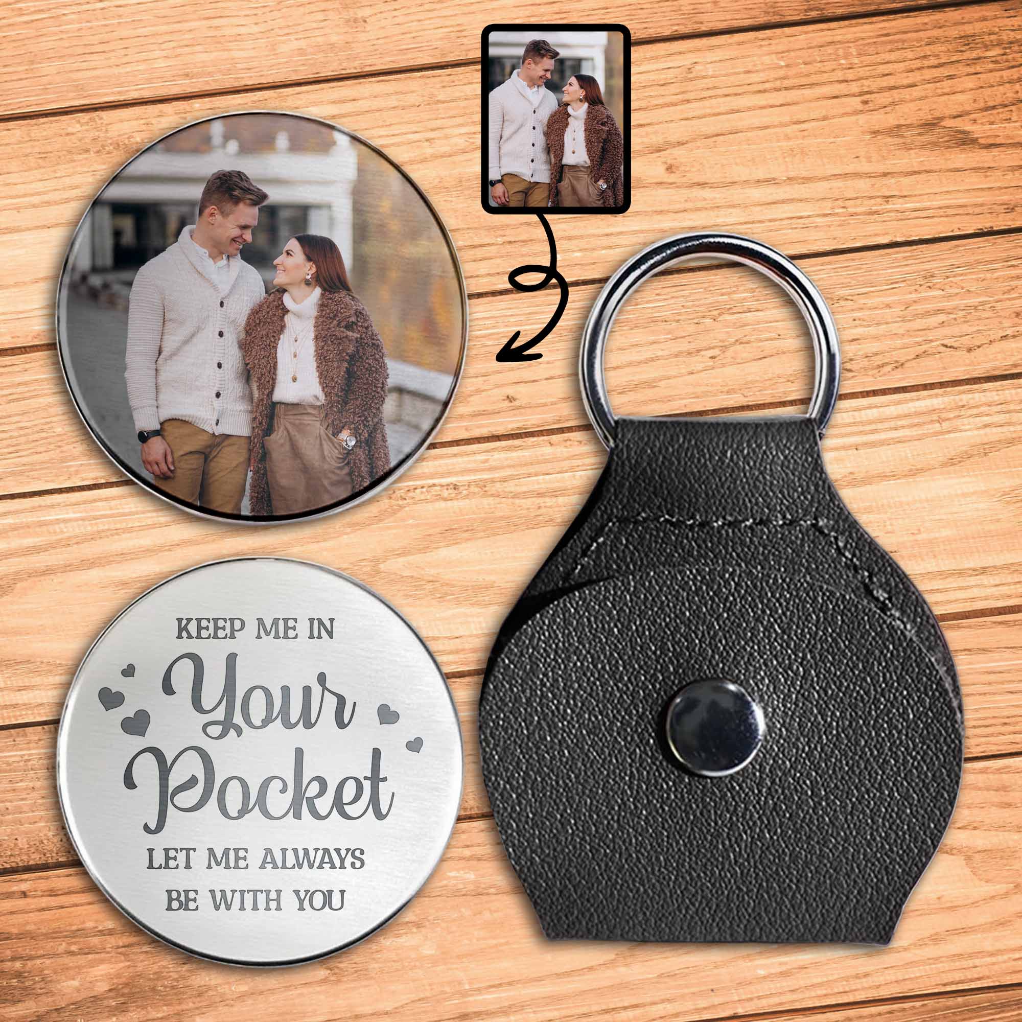 Keep Me In Your Pocket Let Me Always Be With You, Hearts, Gift For ...