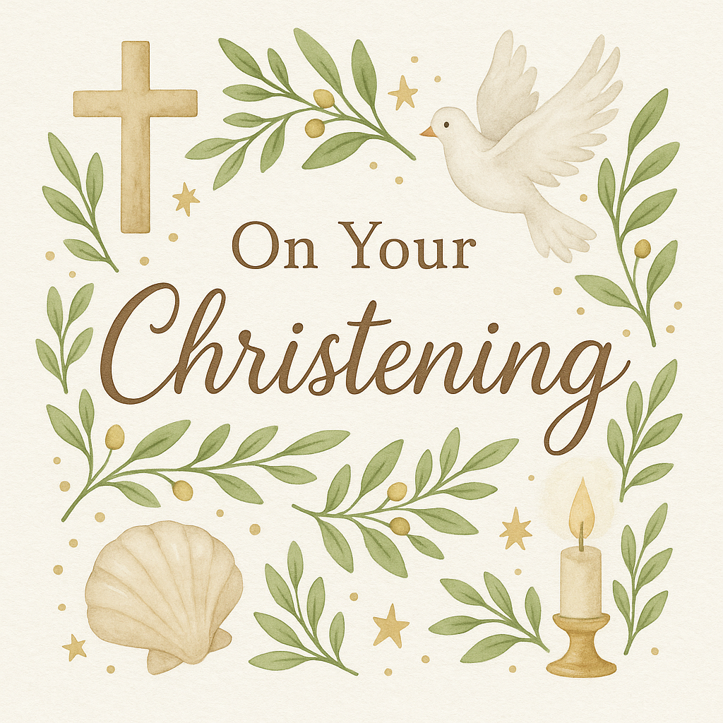 What to Say in a Christening Card: Thoughtful Messages for a Blessed D ...