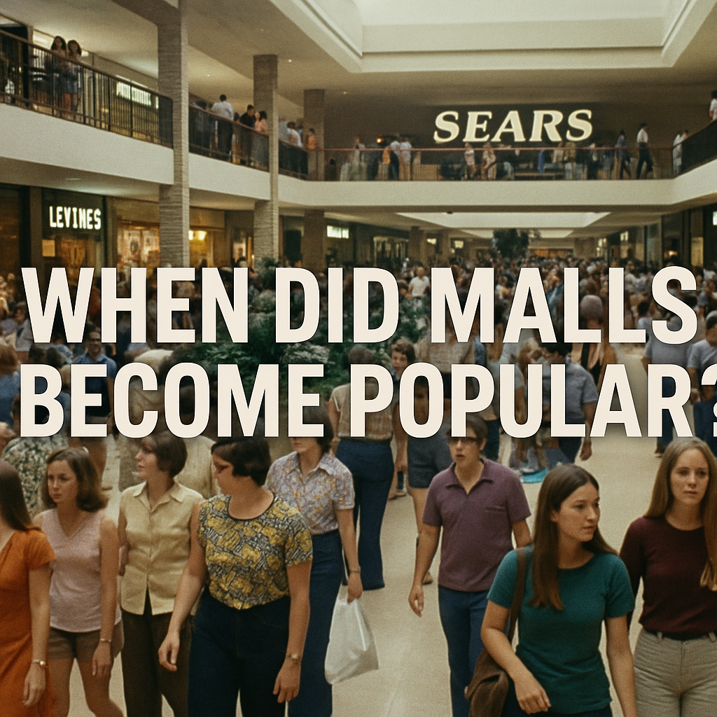 A Trip Back in Time: When Did Malls Become Popular (And a More Persona – ALMAGEMS