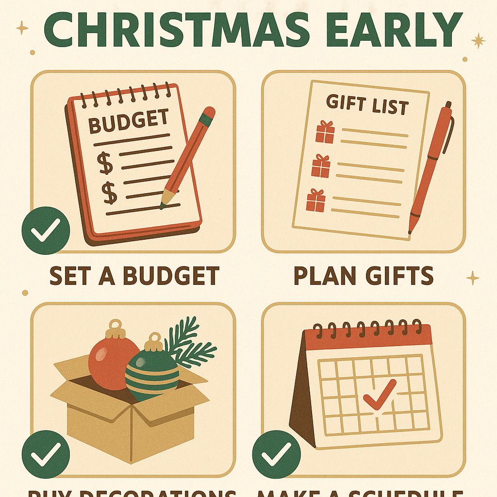A Stress-Free Holiday Starts Now: How to Prepare for Christmas Early ...