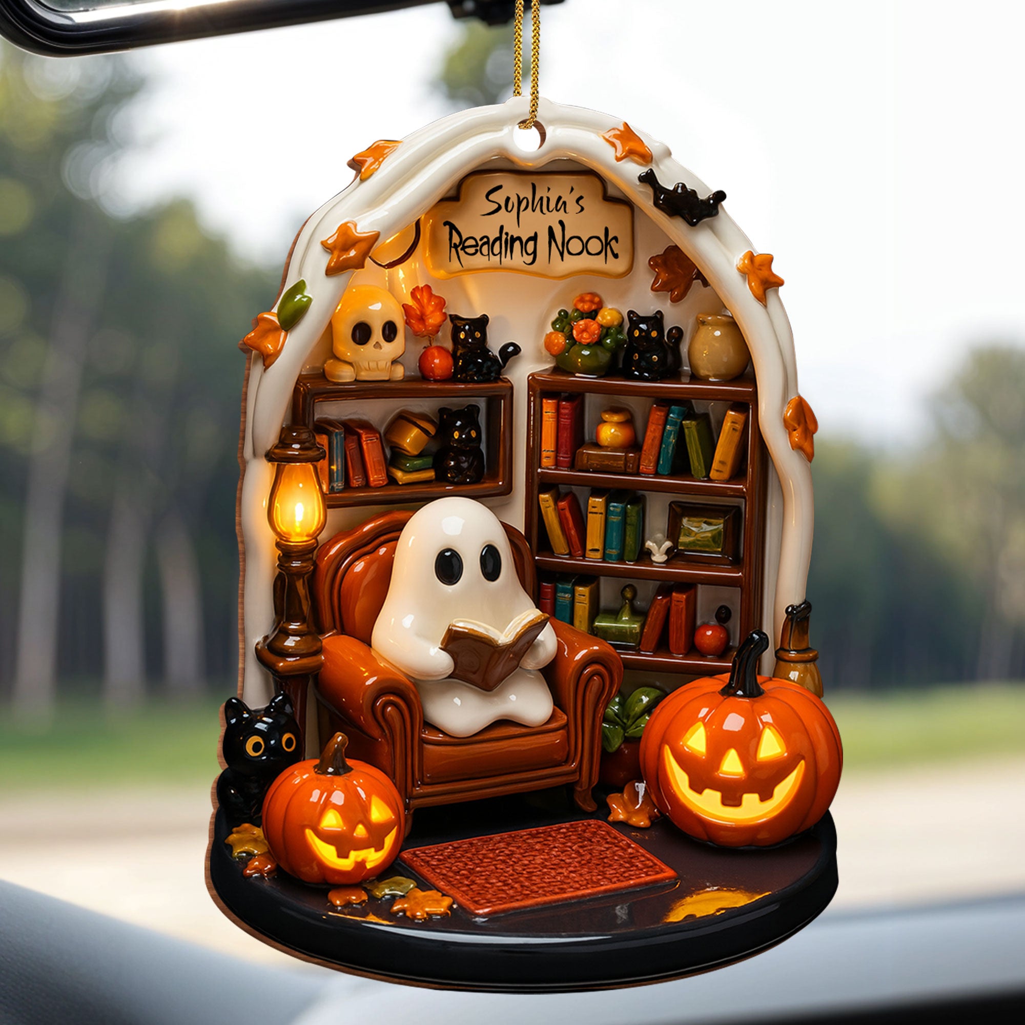 Create Your Own Personalized Reading Nook With Ghost and Pumpkin,Custom ...