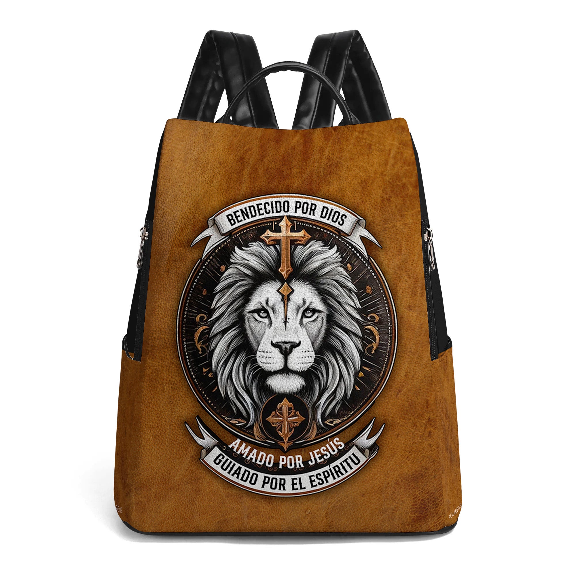 Bendecido por Dios - Spiritual Personalized Custom Backpack, All Over ...