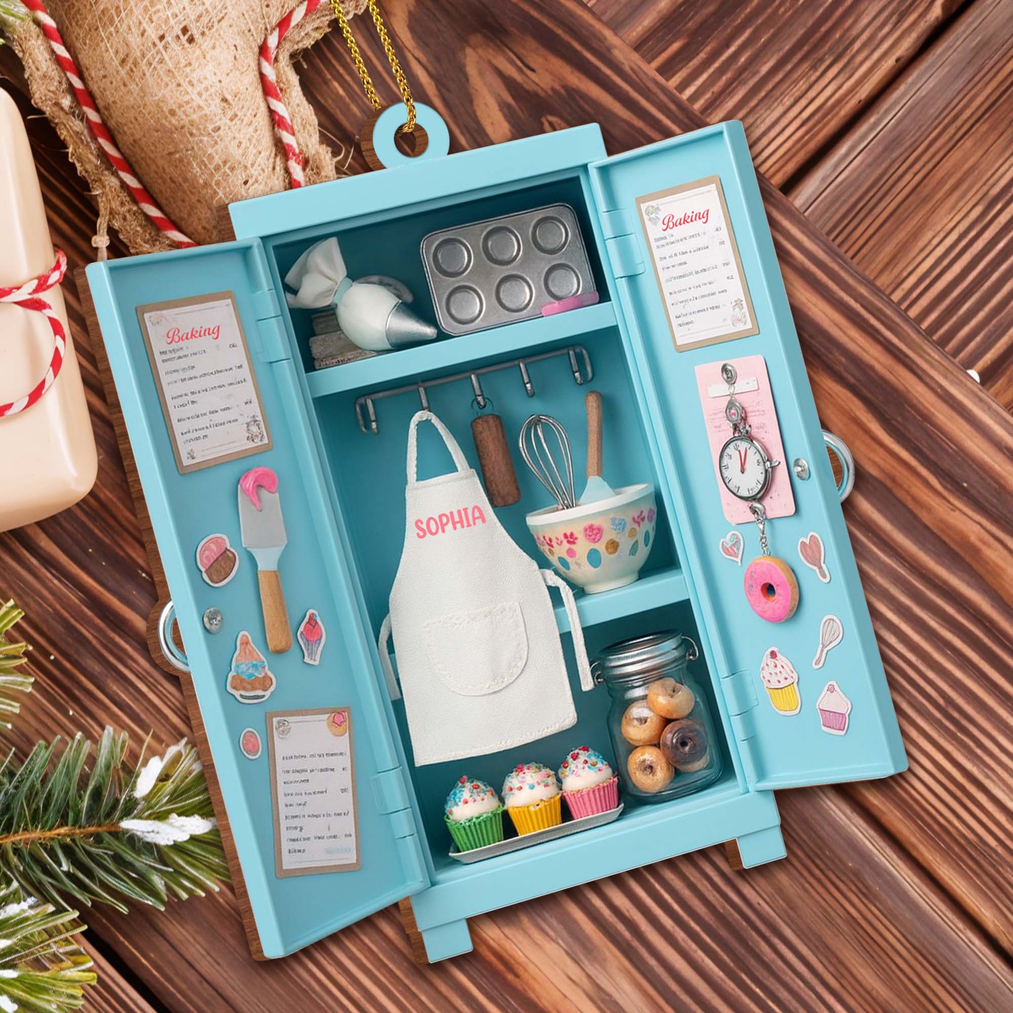 Celebrate The Joy Of Baking With Personalized Kitchen Decor,Custom Wood ...