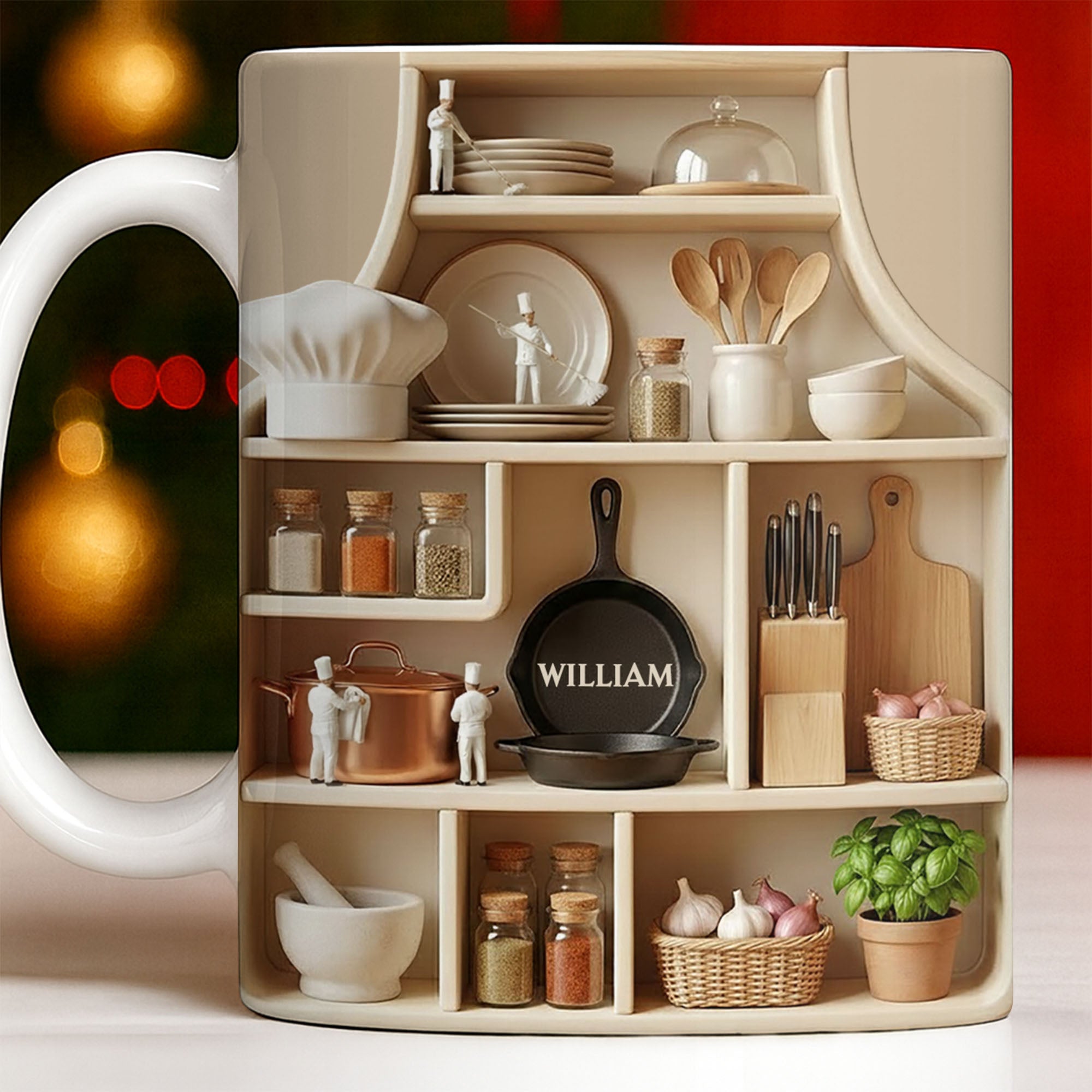 Customize With Your Name, Kitchen Essentials Mug, Coffee Cup, Gift For ...