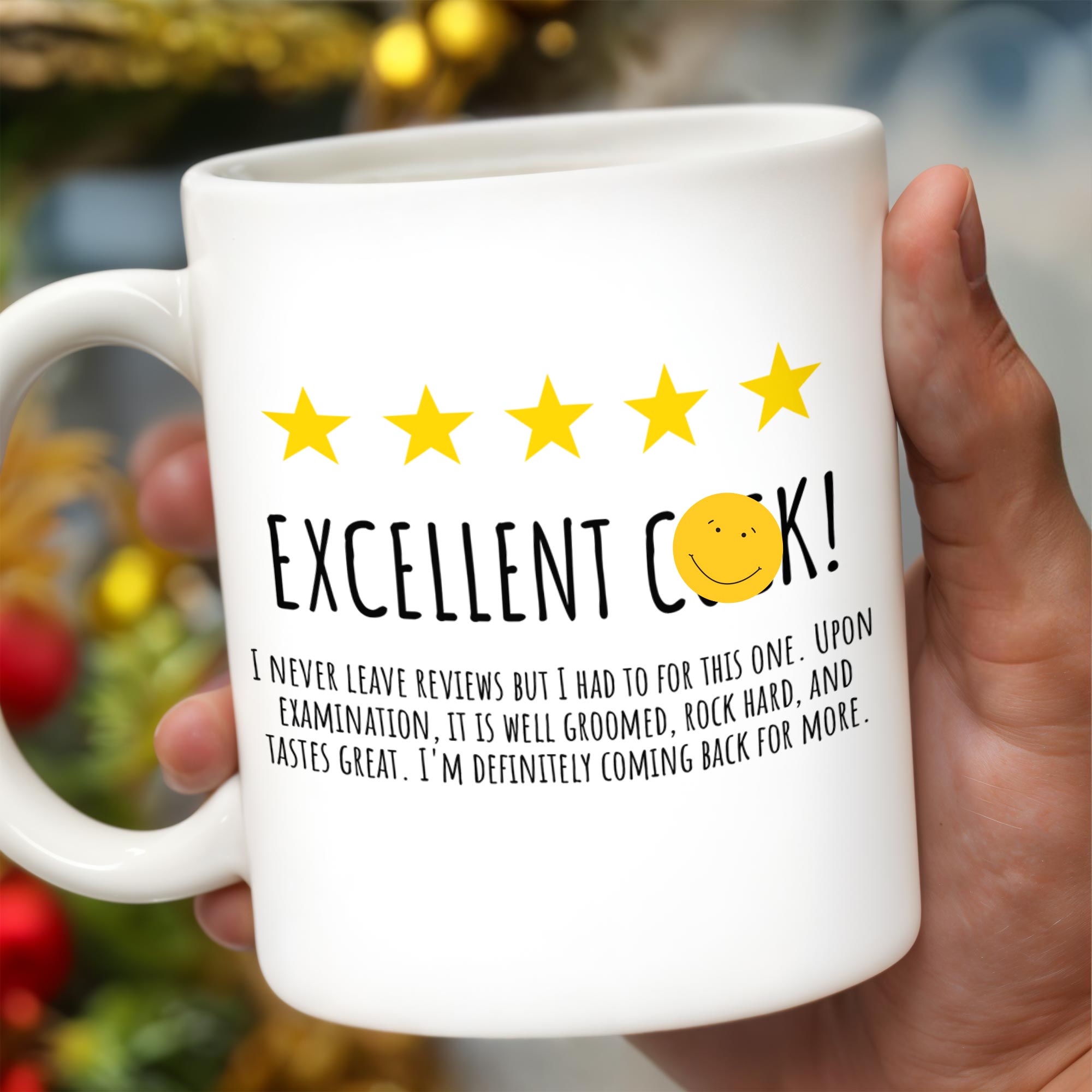 Excellent Cook! Appreciation Quote - Personalized Custom Mug - Gift For ...