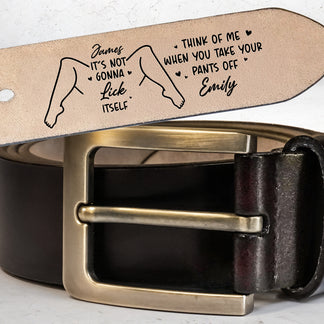 Think Of Me When You Take Your Pants Off, Legs Design, Personalized ...