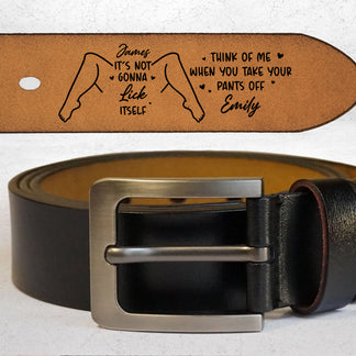 Think Of Me When You Take Your Pants Off, Legs Design, Personalized ...