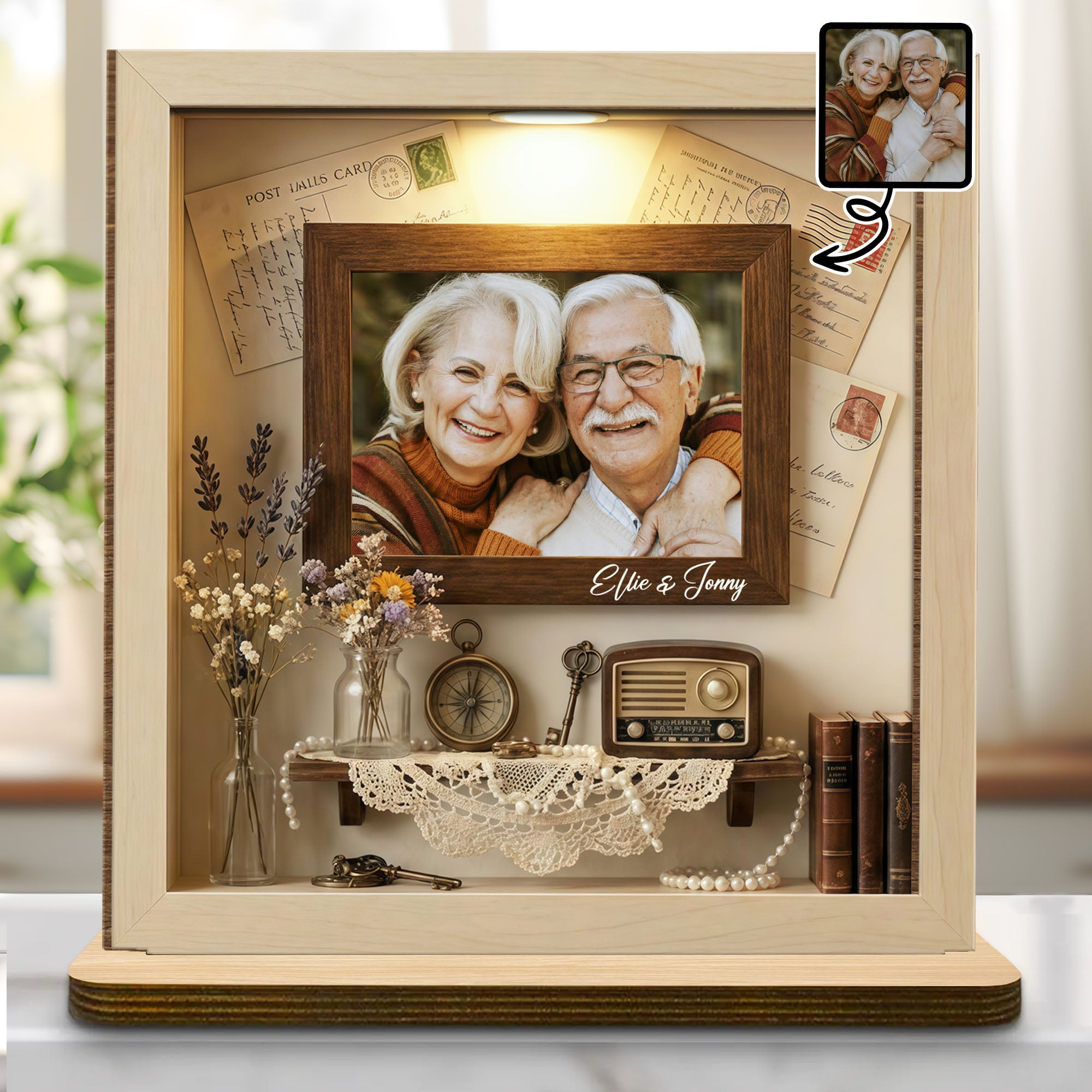Create A Timeless Memory With Vintage Details,Custom Wood Plaque,Gift ...