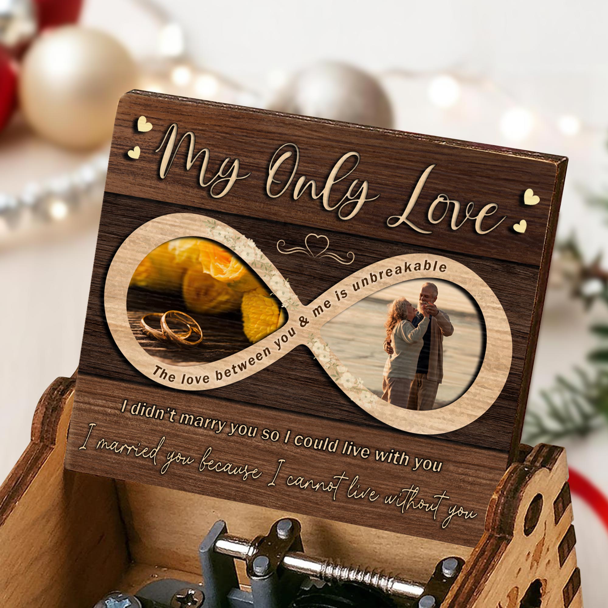 My Only Love - Personalized Custom Music Box - Gift For Lovers – ALMAGEMS