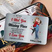 The Day I Met You - Couple Love Personalized Custom Wallet Card - Gift ...