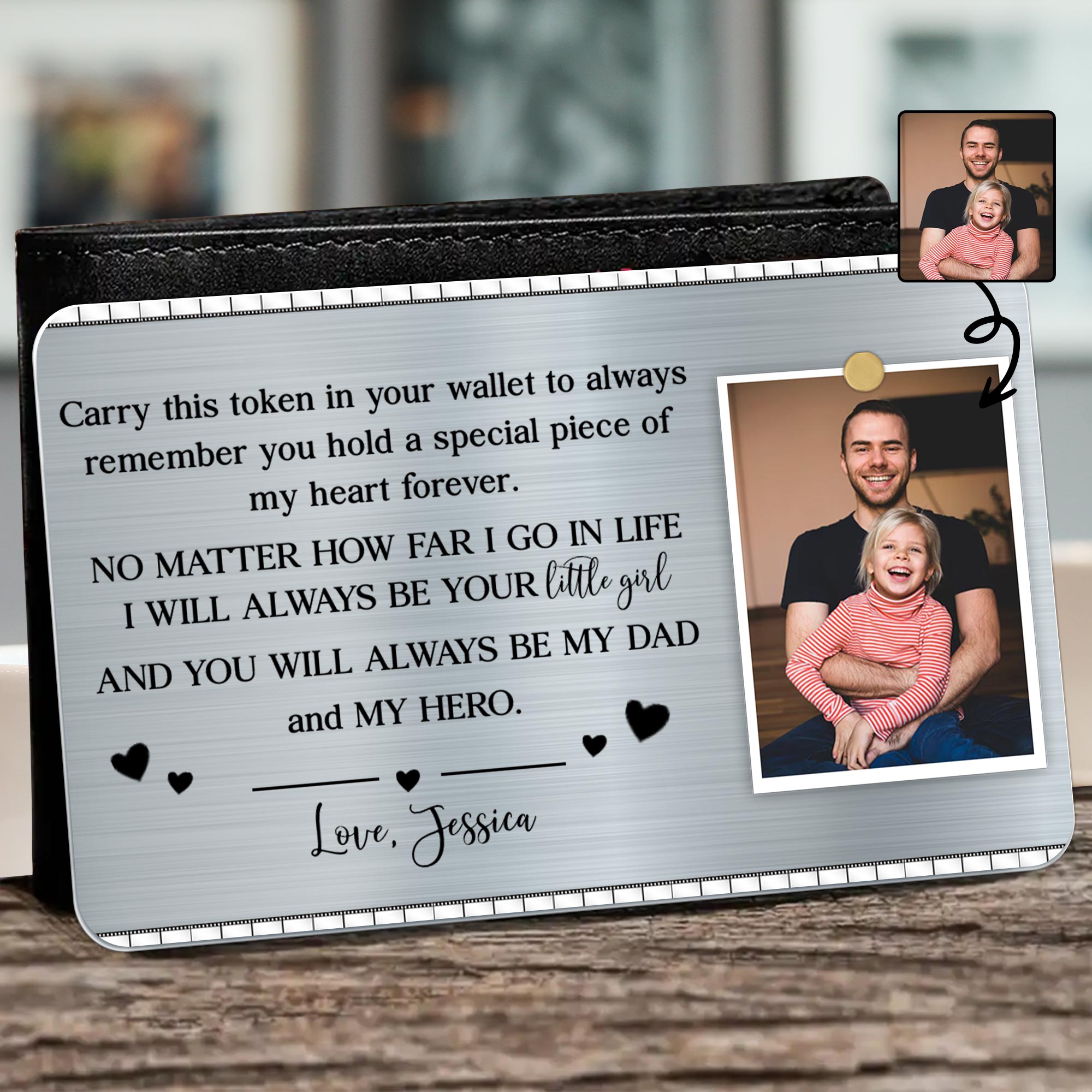 Carry This Token In Your Wallet To Always Remember, Personalized ...