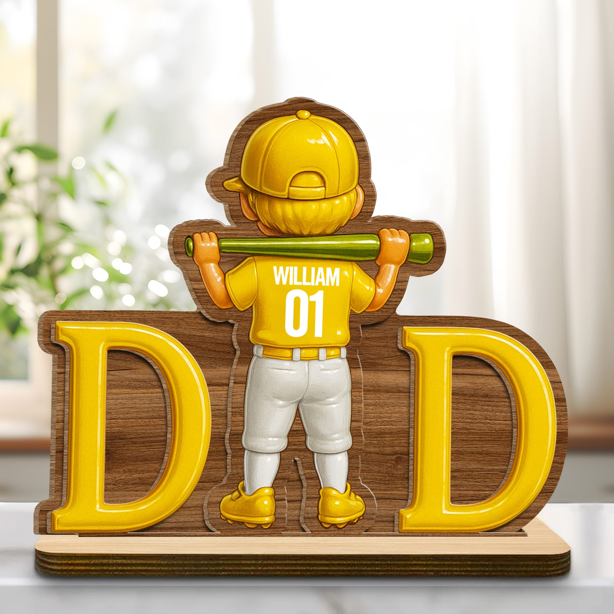 Capture Your Favorite Baseball Moments, Personalized Custom 2-Layer ...