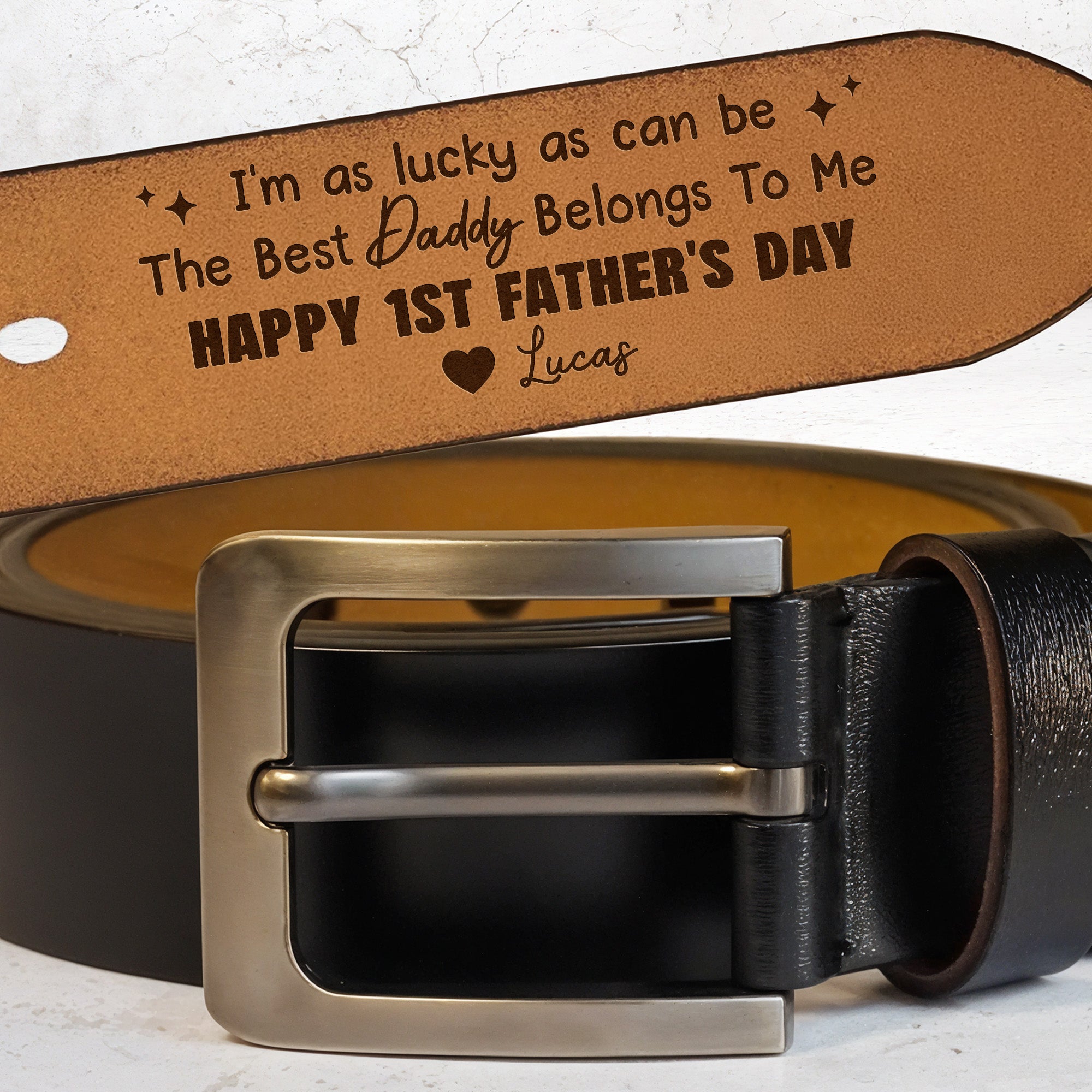 I'm As Lucky As Can Be, The Best Daddy Belongs To Me, Happy 1st Father ...