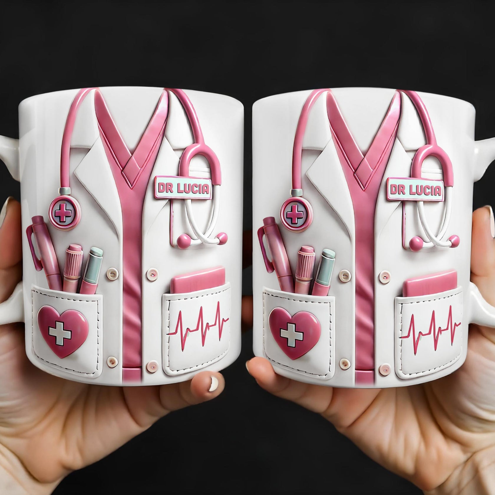 Medical Appreciation Design With Stethoscope, Personalized Custom ...
