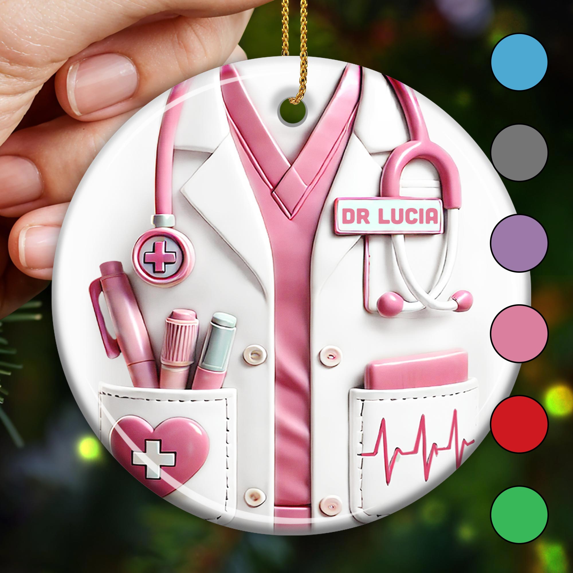 Celebrate A Special Medical Professional, Personalized Custom Ceramic ...