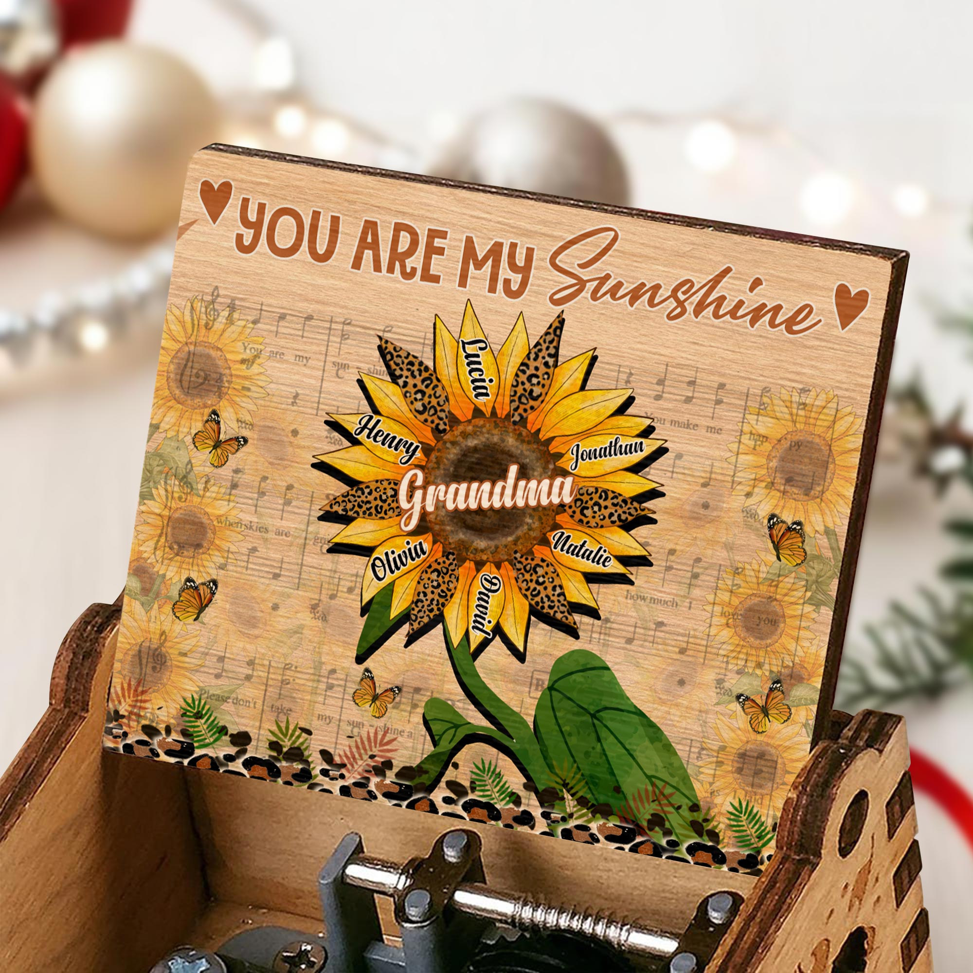 You Are My Sunshine, Custom Music Box With 'You Are My Sunshine' Tune ...