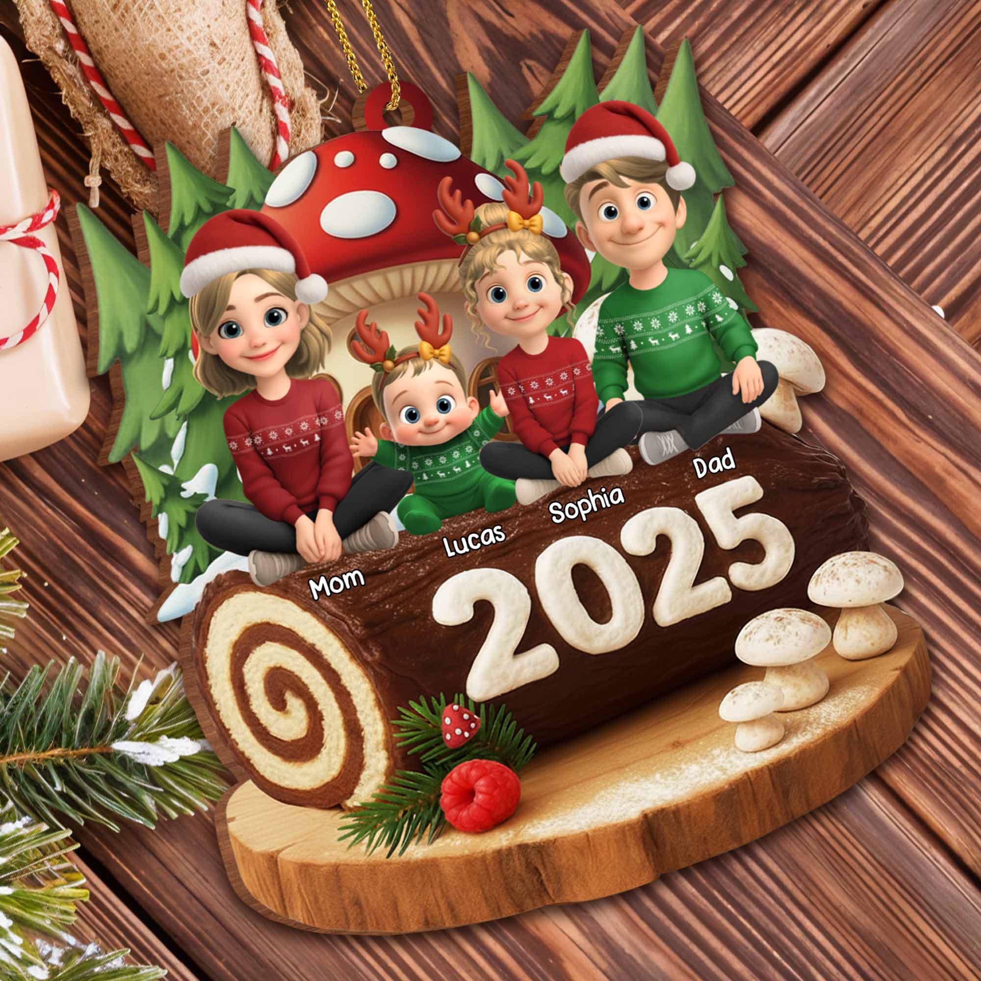 Celebrate Your Family's Unique Bond With Festive Elves, Personalized ...