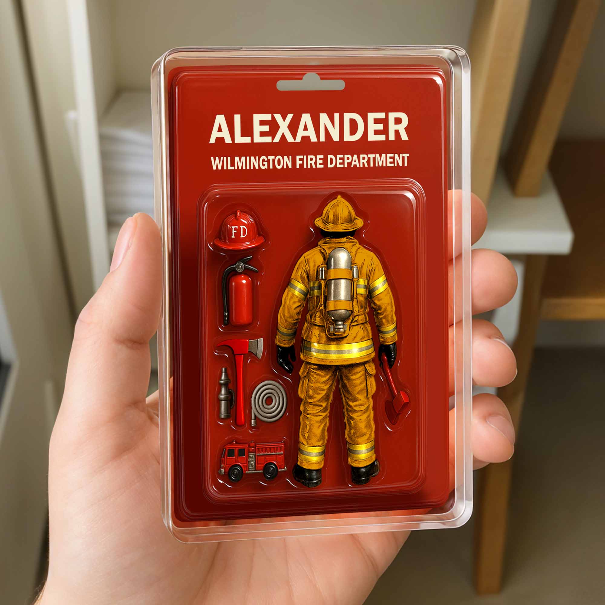 A Customizable Tribute To Our Brave Firefighters, Personalized Custom ...