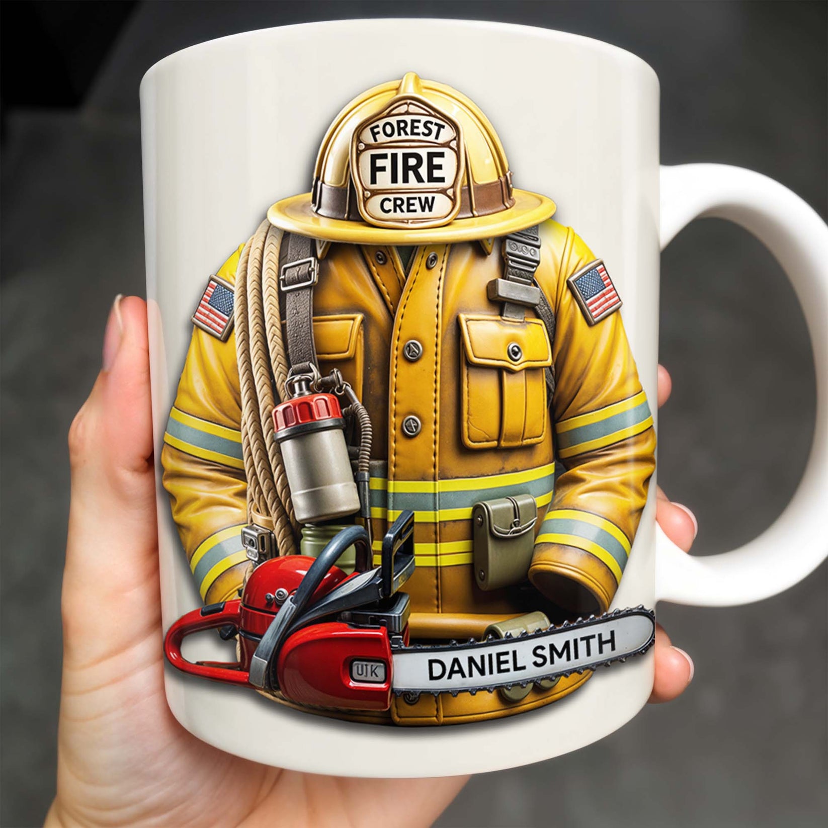 Personalized Firefighter Gear and Helmet Design, Personalized Custom ...