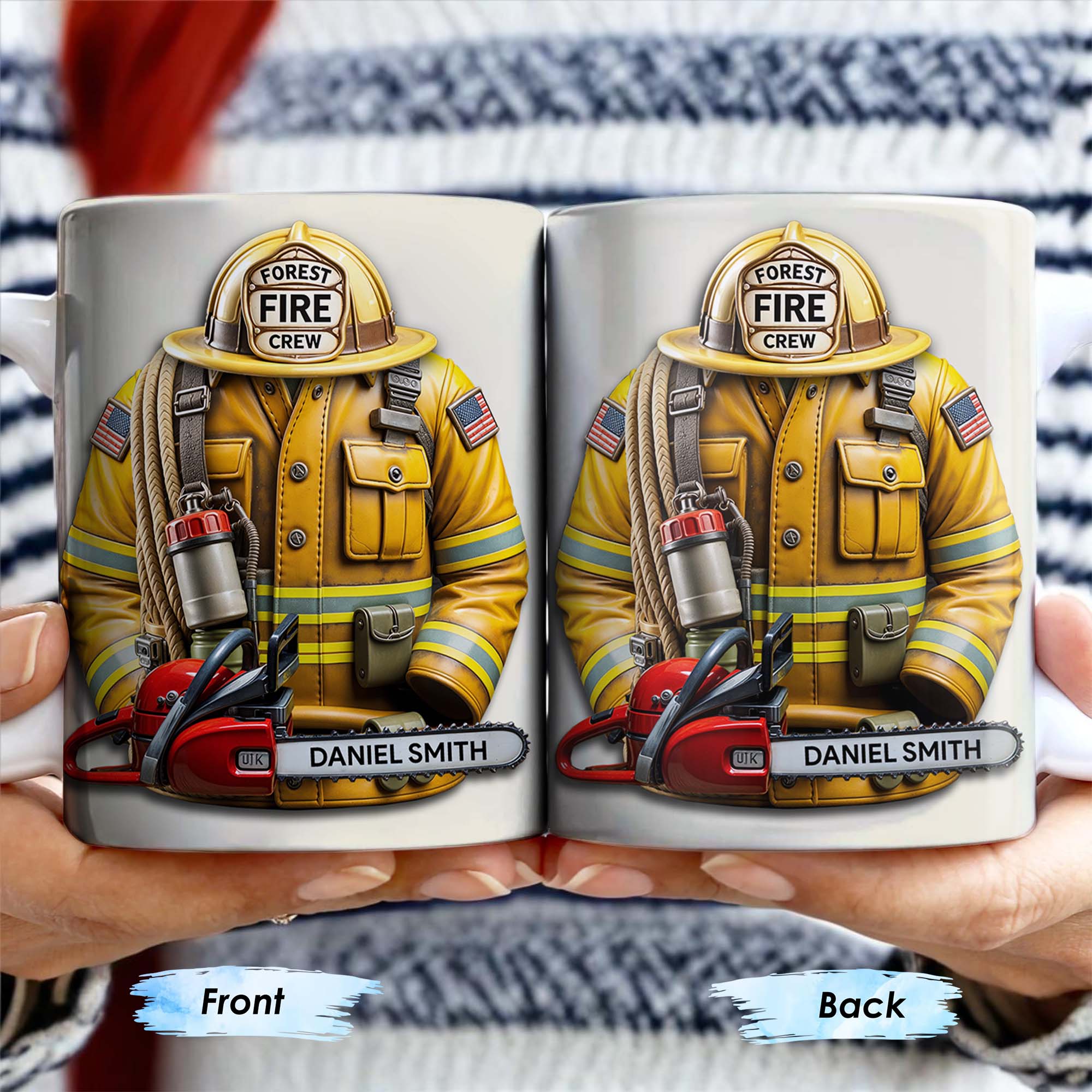 Personalized Firefighter Gear and Helmet Design, Personalized Custom ...