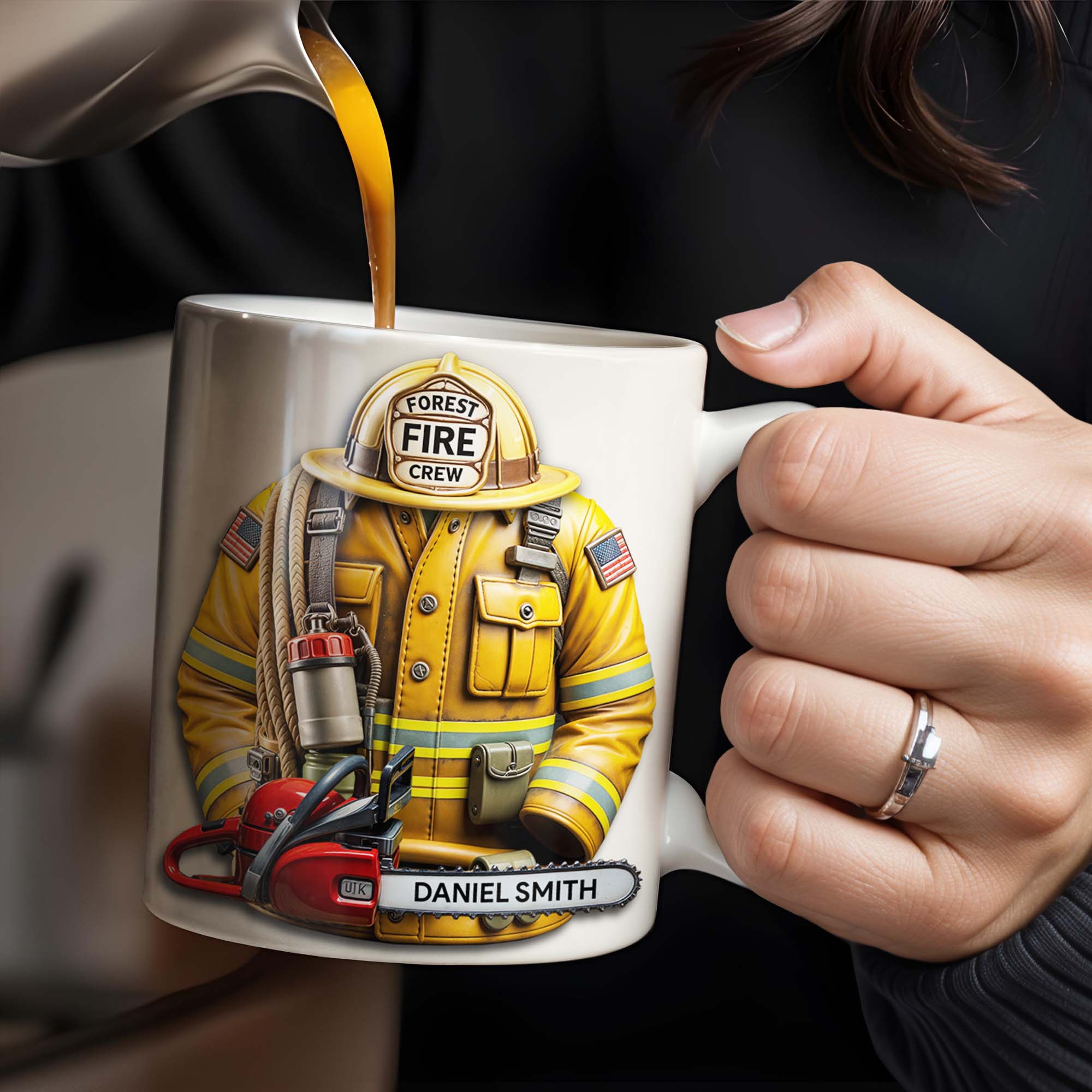 Personalized Firefighter Gear and Helmet Design, Personalized Custom ...