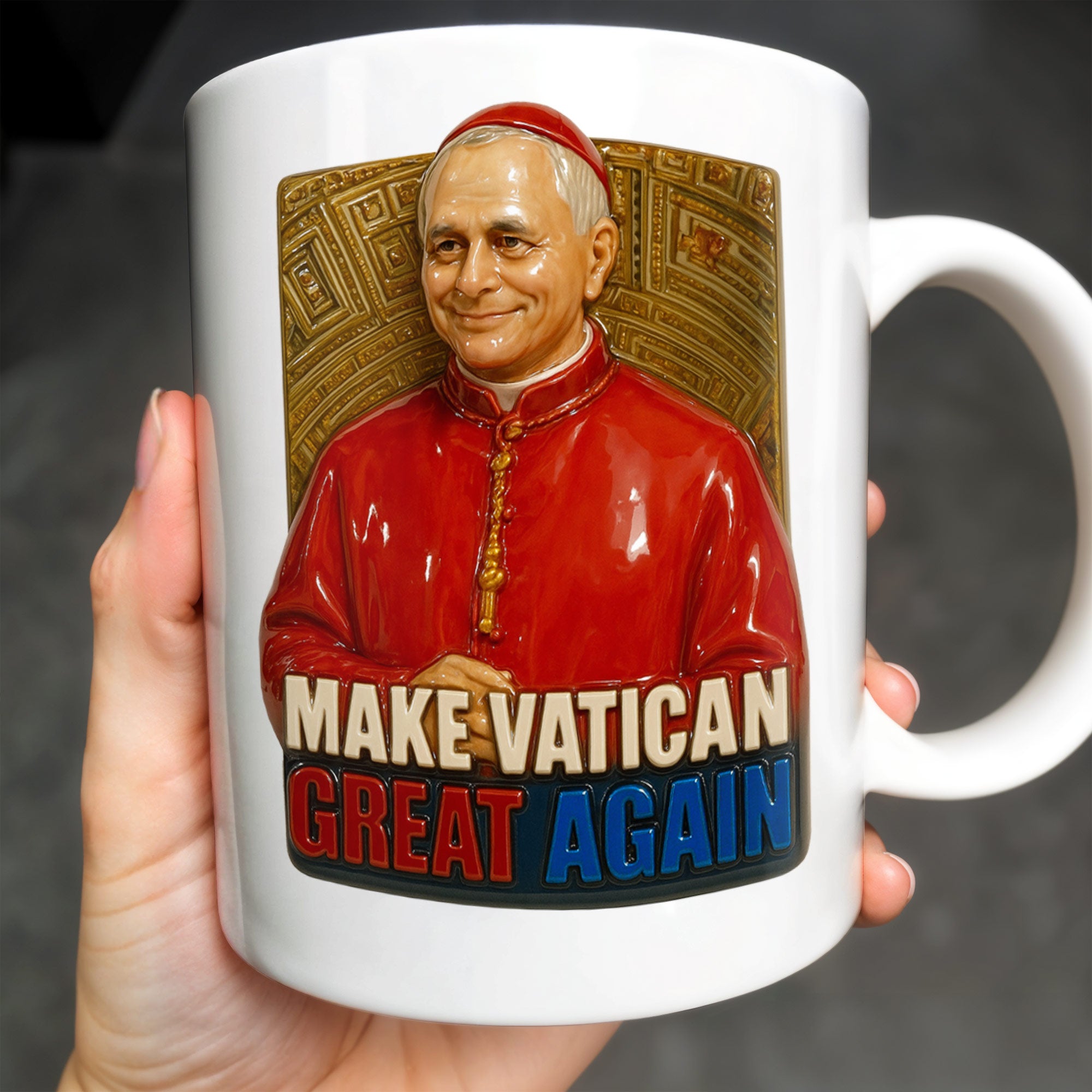Make Vatican Great Again, Pope And Vatican Design, Personalized Custom ...