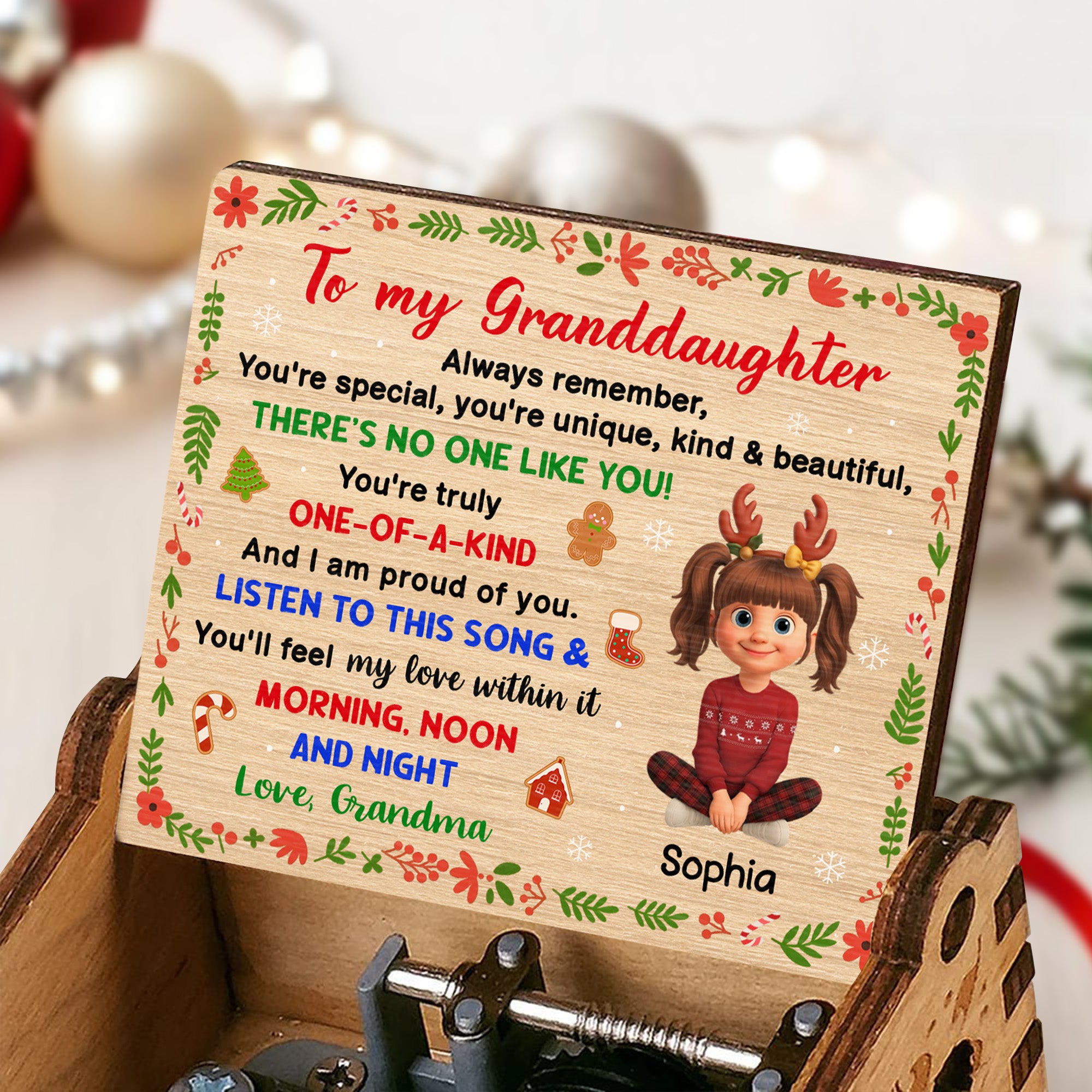 Always Remember, You're Special And Unique, Custom Music Box, Gift For ...