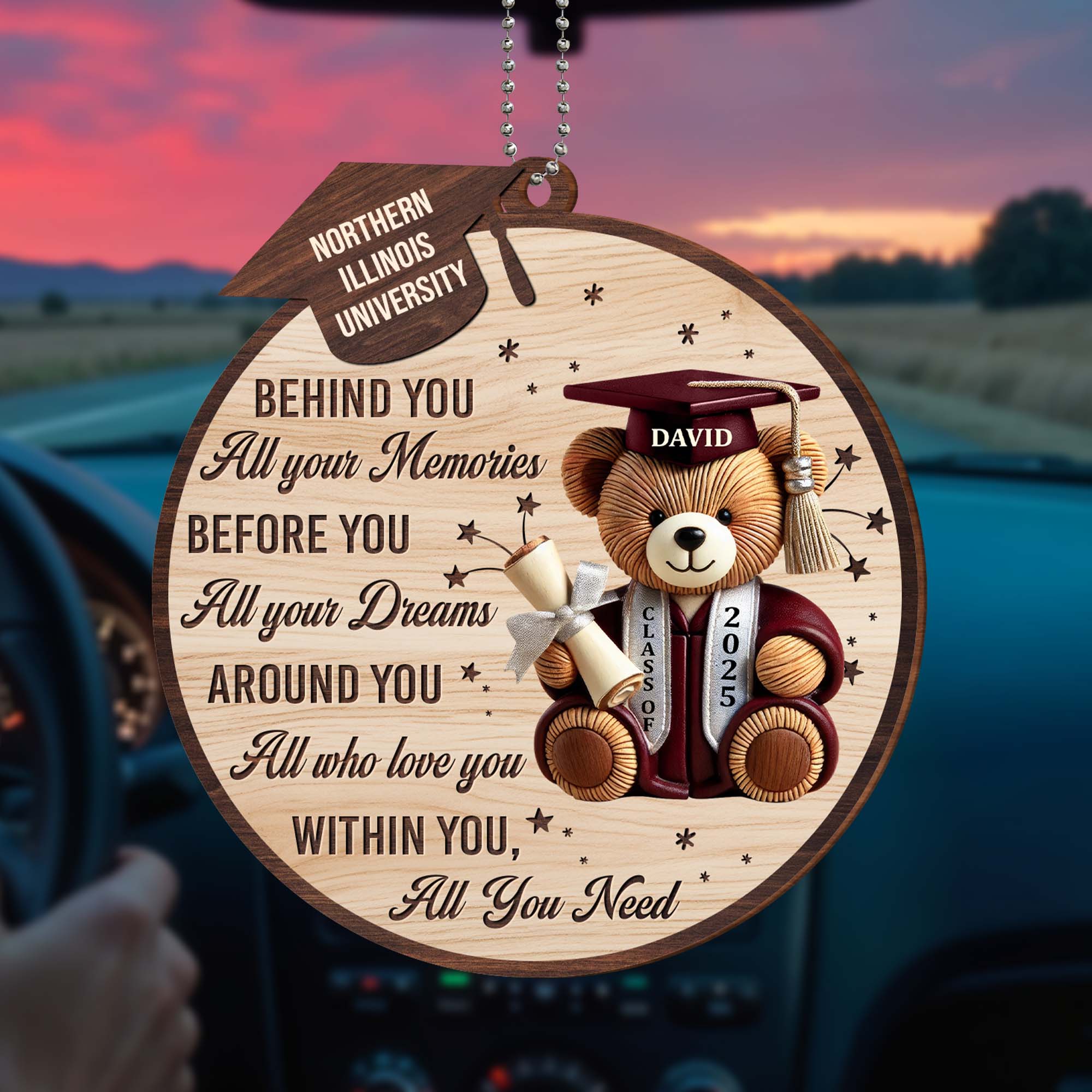 Behind You All Your Memories, Teddy Bear With Graduation Cap And ...