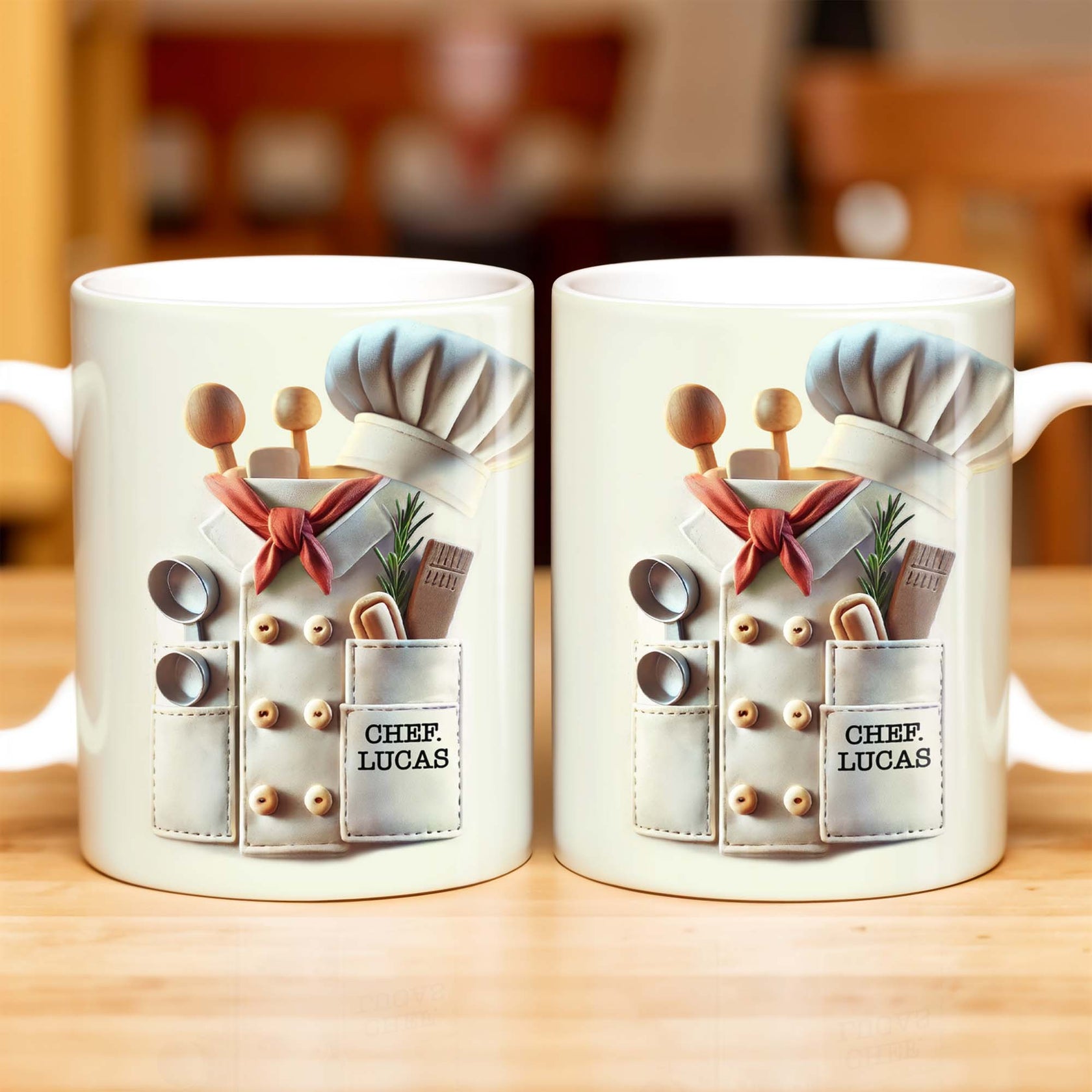Celebrate Your Passion For Culinary Arts With Cooking Utensils And Chef ...