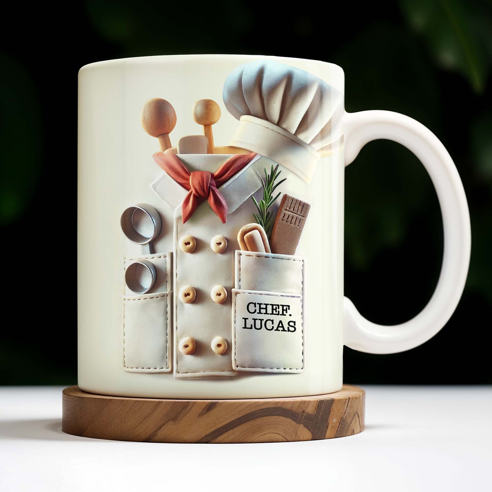 Celebrate Your Passion For Culinary Arts With Cooking Utensils And Chef ...