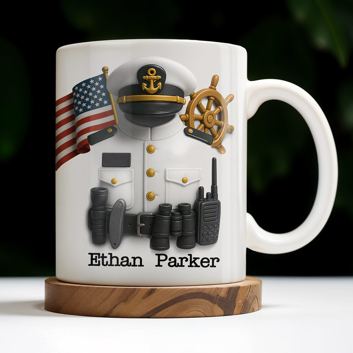 Celebrate Your Favorite Sailor, Navy Uniform and American Flag ...