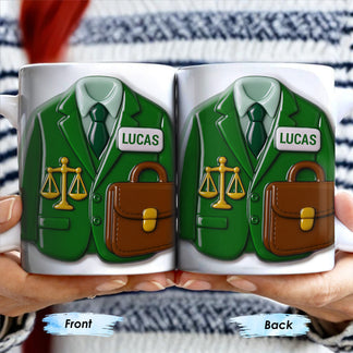 Customizable Lawyer-Themed Coffee Mug, Gift For Lawyers and Law ...