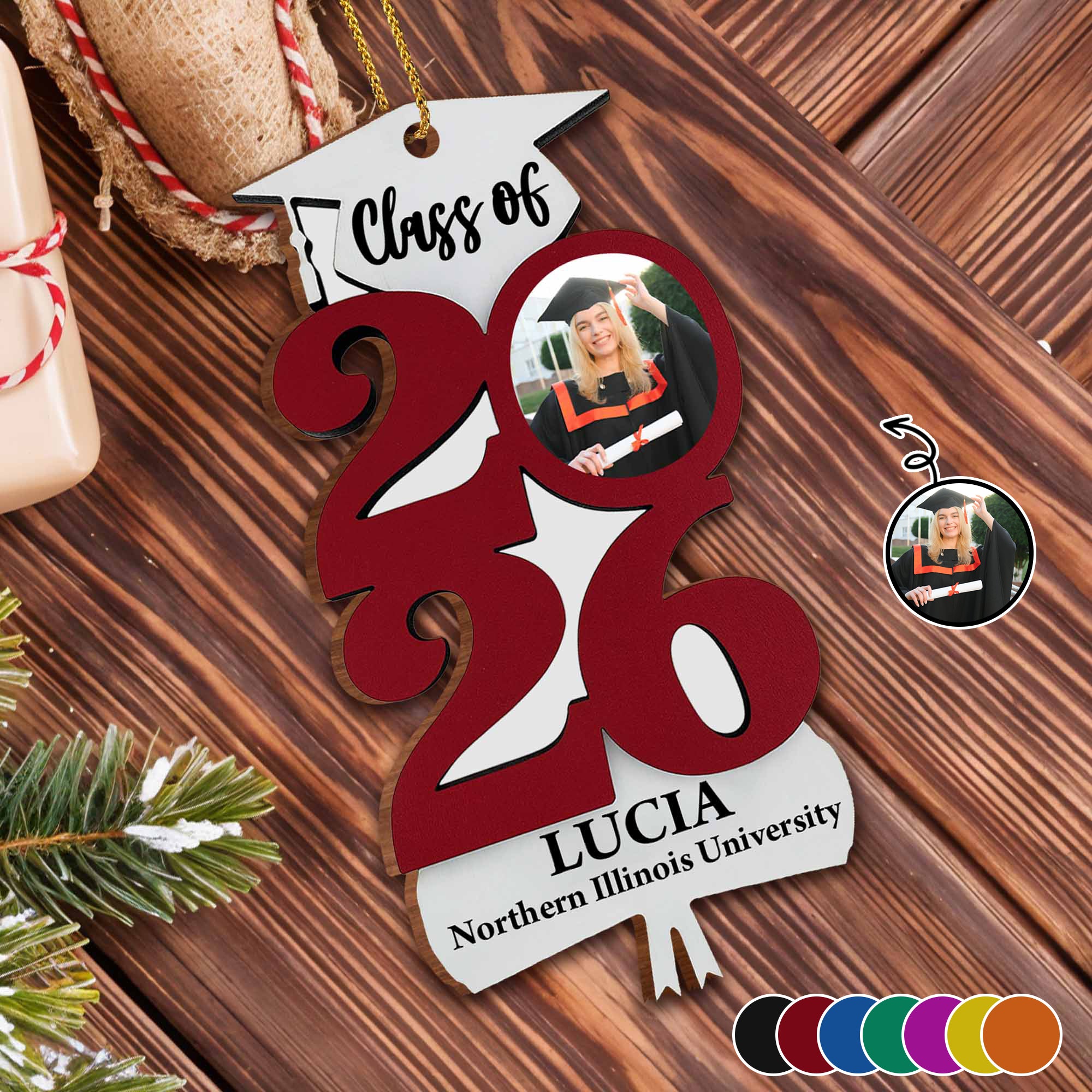 Celebrate Your Graduate, Custom Year Graduation Ornament, Gift For ...