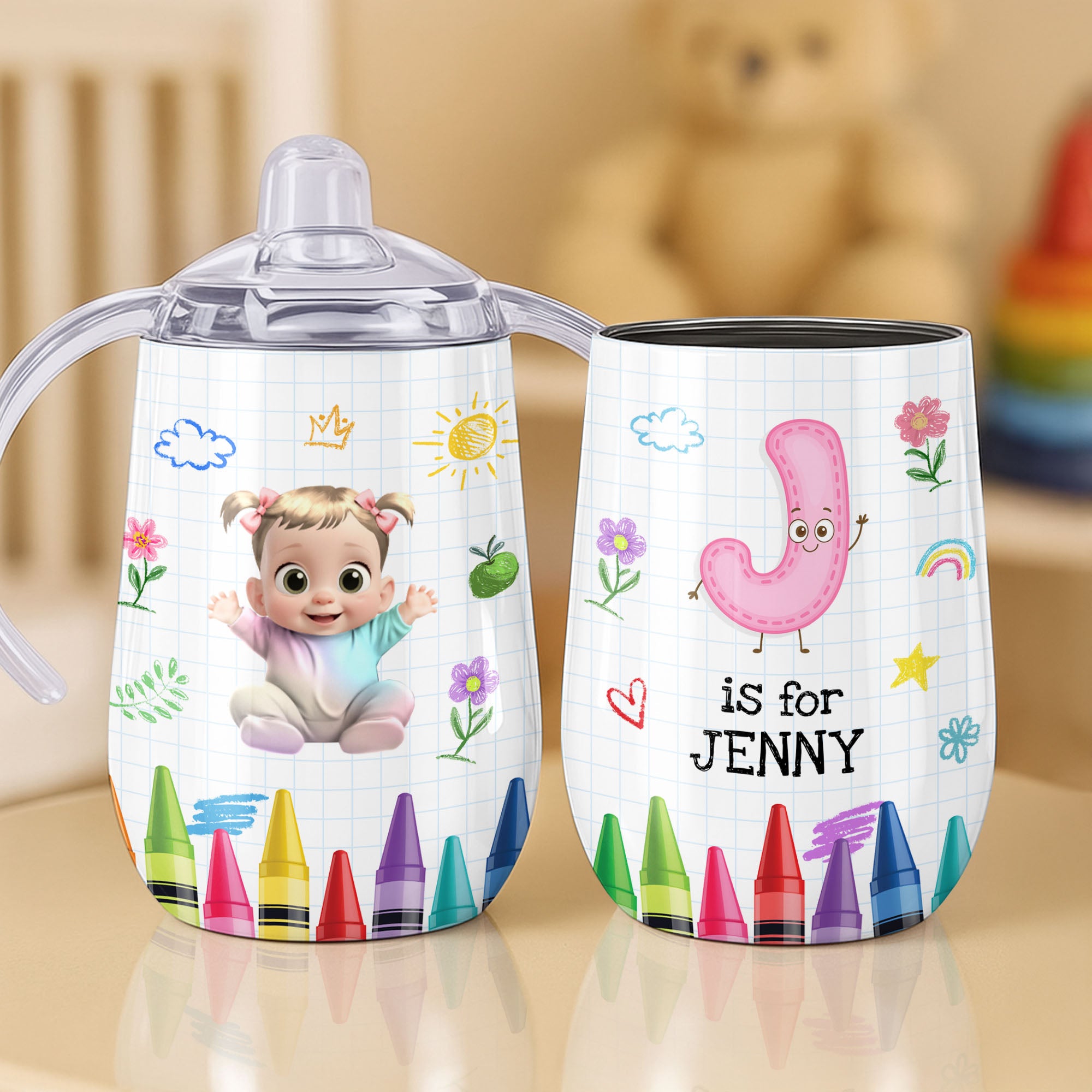 Celebrate Your Little One's Milestones, Sippy Cup With Handles, Gift ...
