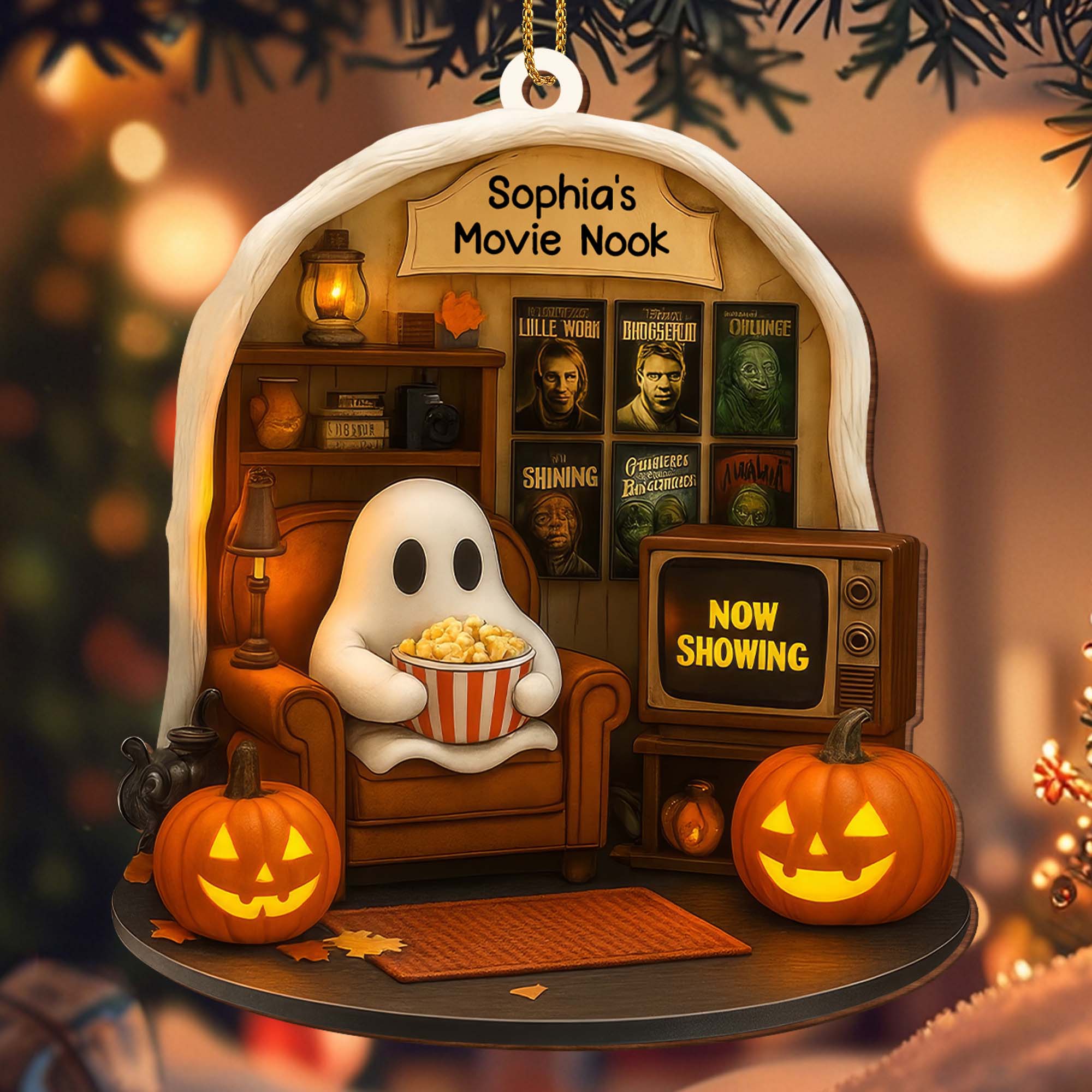 Create A Cozy Spooky Corner With A Halloween Movie Nook,Custom Wood ...