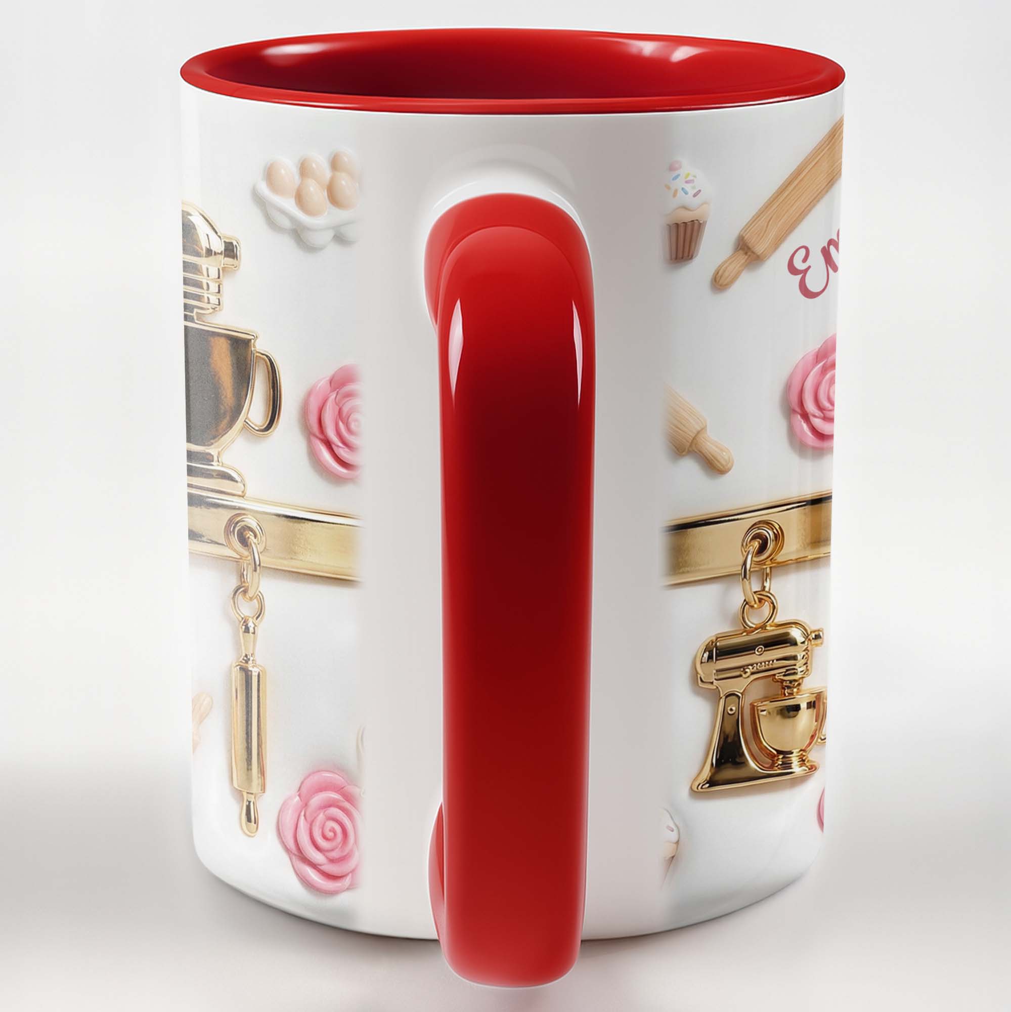 For Those Who Delight In Baking, Custom Accent Mug, Gift For Bakers And ...