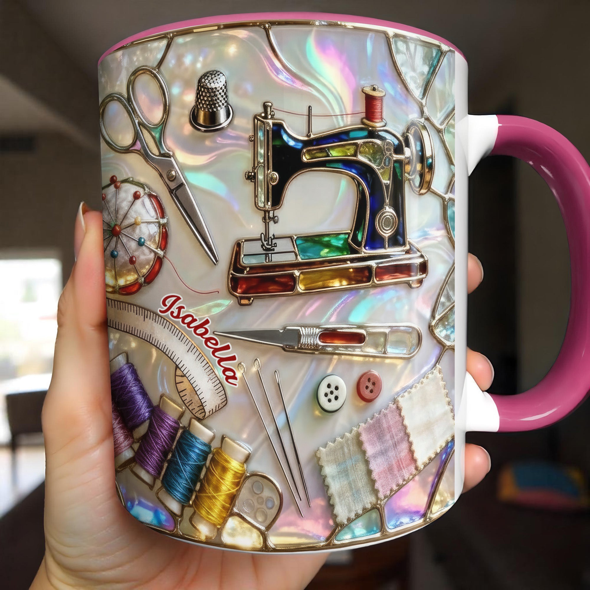 Celebrate Your Creativity Sewing-Themed Mug,Custom Accent Mug,Gift For ...