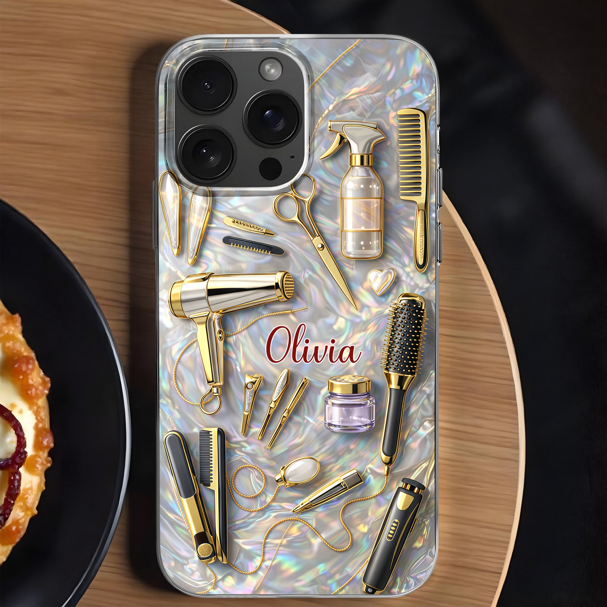 Styling With Passion, Personalized Clear Phone Case, Gift For ...