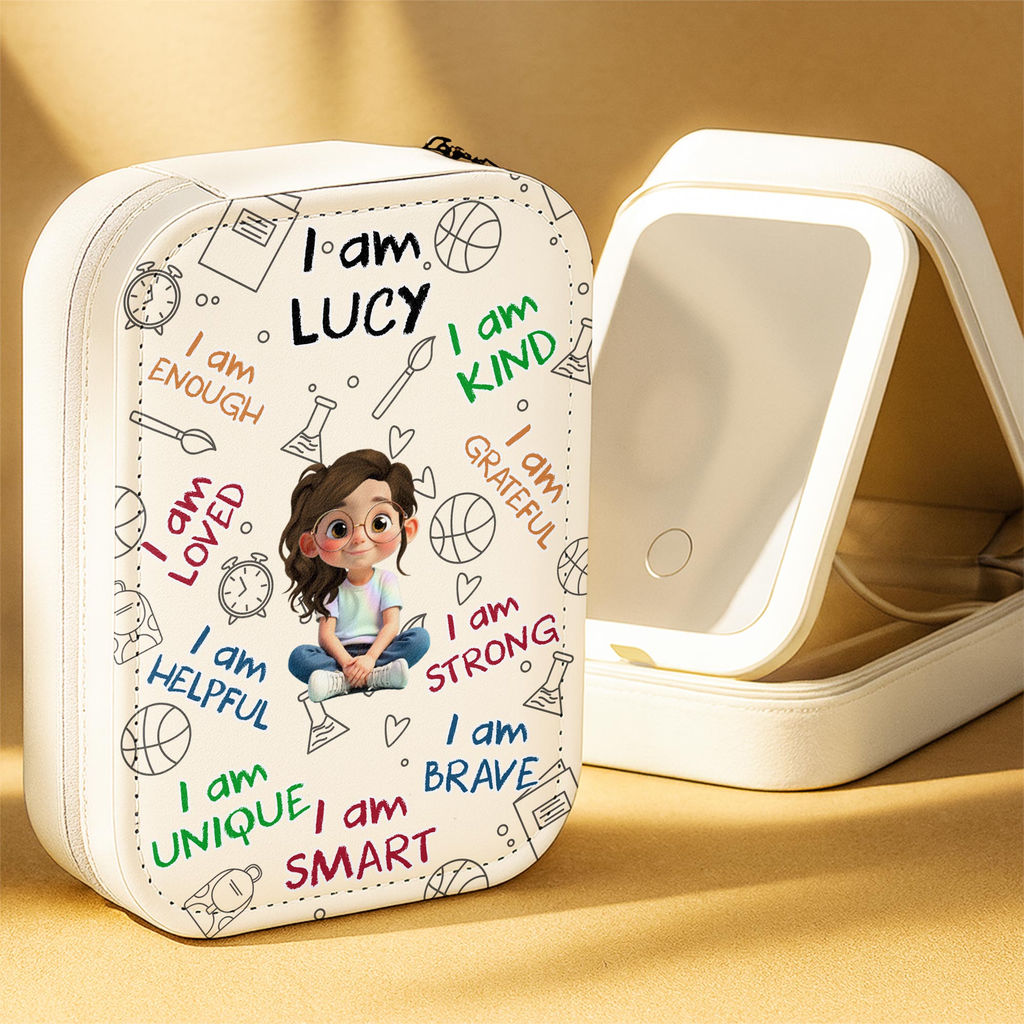 I Am Strong, Brave And Smart, Celebrate Unique Traits, Personalized ...