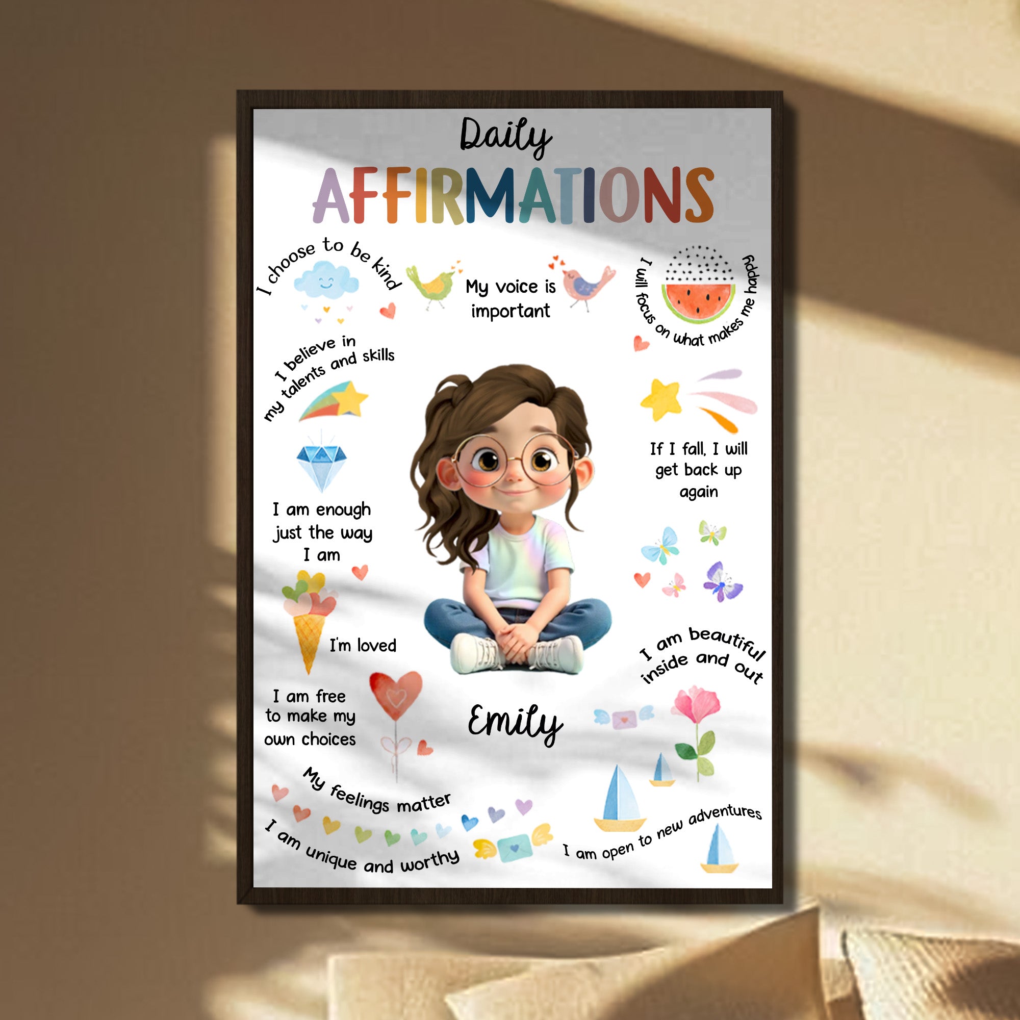 Daily Affirmations, Belief In Talents And Skills, Personalized Custom ...