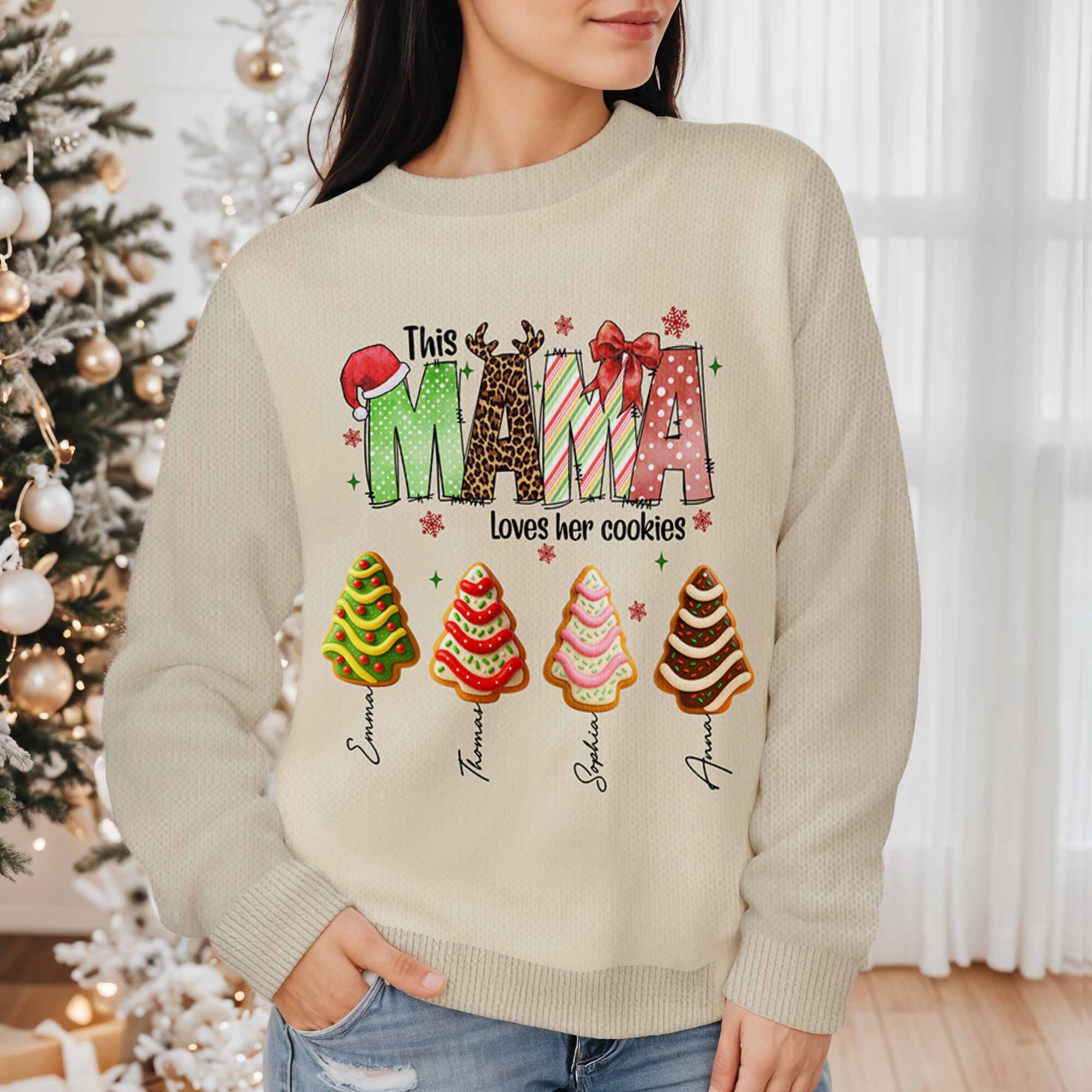 This Mama Loves Her Cookies With Christmas Cookies, Personalized Custom ...