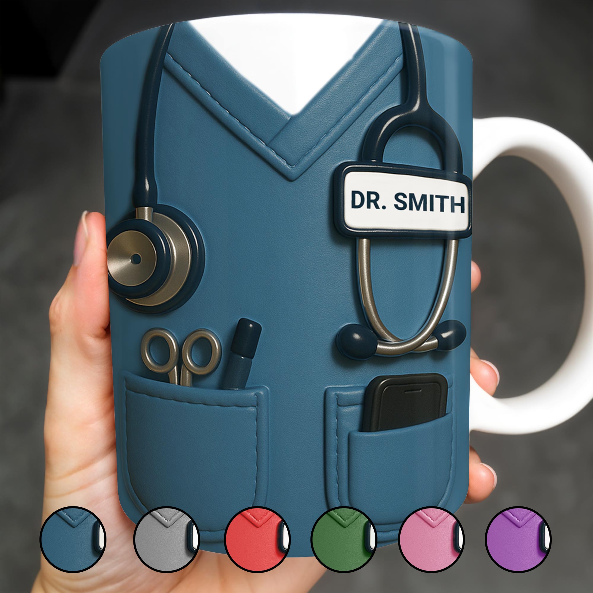 Celebrate Your Favorite Doctor, Stethoscope And Medical Uniform ...