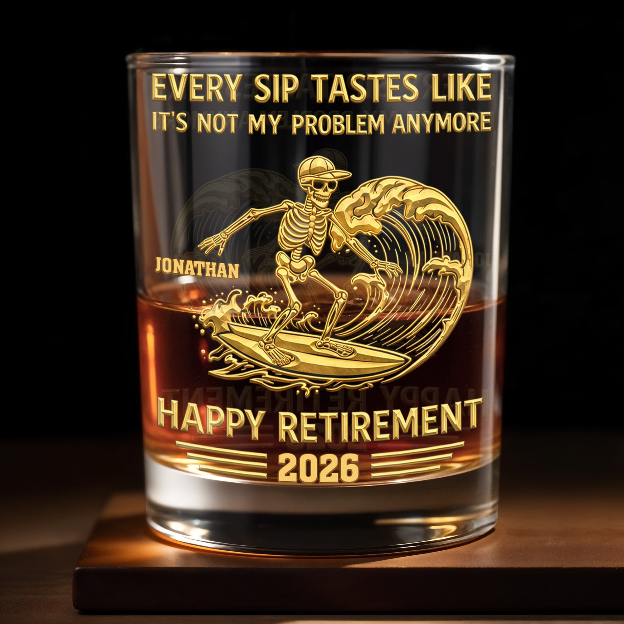 Every Sip Tastes Like It's Not My Problem Anymore, Skeleton and Wave ...