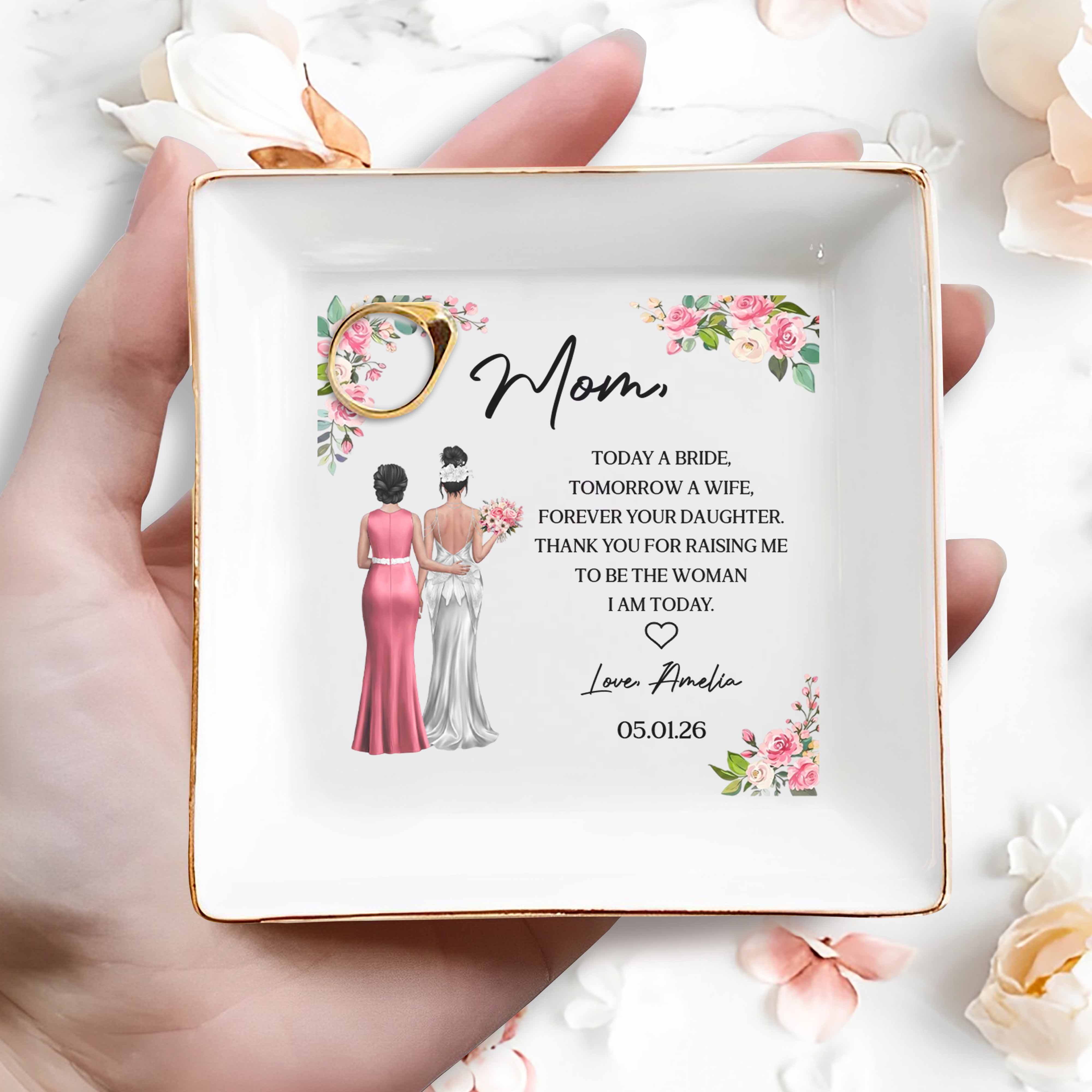Today A Bride, Tomorrow A Wife, Forever Your Daughter, Flowers And ...
