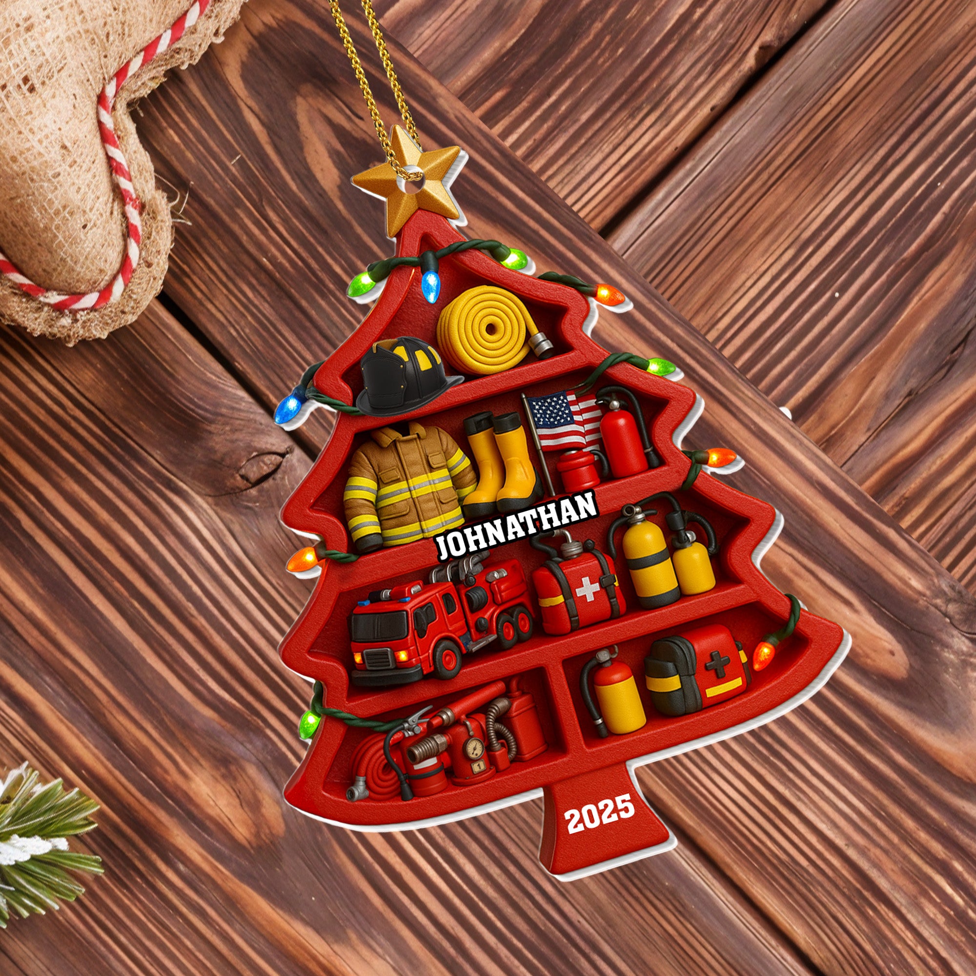 Gift A Hero's Touch With Customizable Firefighter Gear, Personalized ...